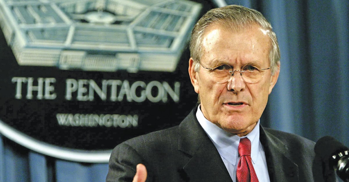 Donald Rumsfeld Would Have Made A Great Annuity Advisor - Insurance ...