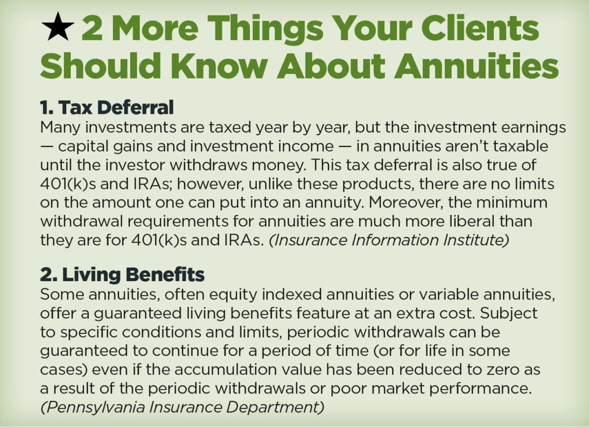 5 Questions To Ask Clients When Discussing Annuities - Insurance News ...