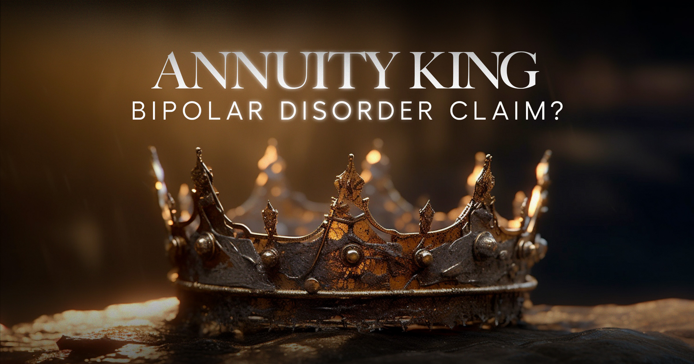 'Annuity King' partner claims bipolar disorder in presentence report - Insurance News ...